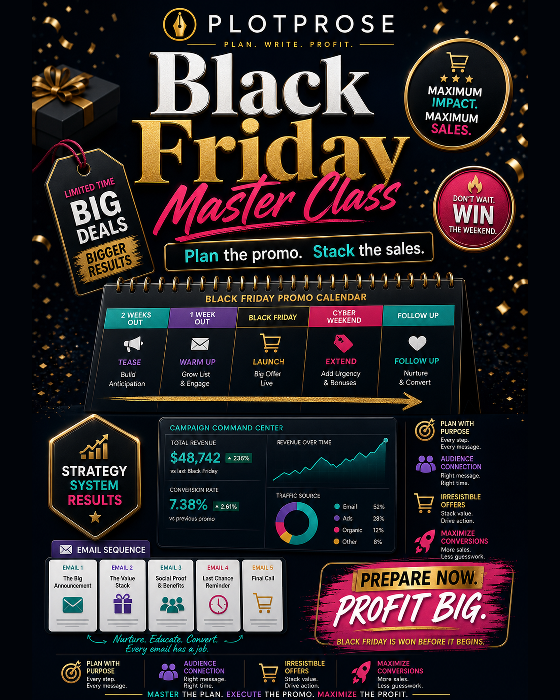 Black Friday Master Class | PlotProse